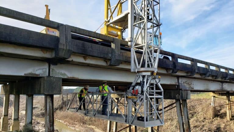 29.7′ Underbridge Inspection Unit Truck-Mounted | Underbridge and ...