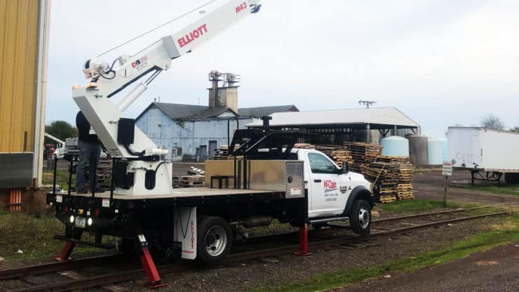 43' Hi-Rail Bucket Truck | Underbridge and Aerial Access Equipment ...