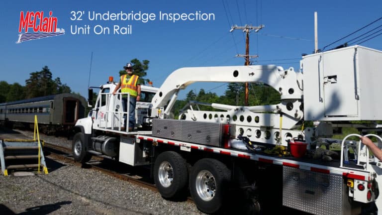 32' Hi-Rail Underbridge Inspection Truck | Underbridge and Aerial ...