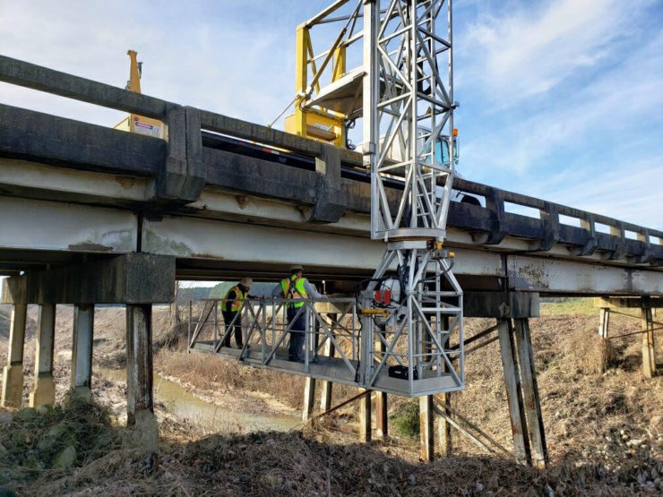 MOOG MBI 90T Truck-Mounted Platform Unit | Underbridge and Aerial ...