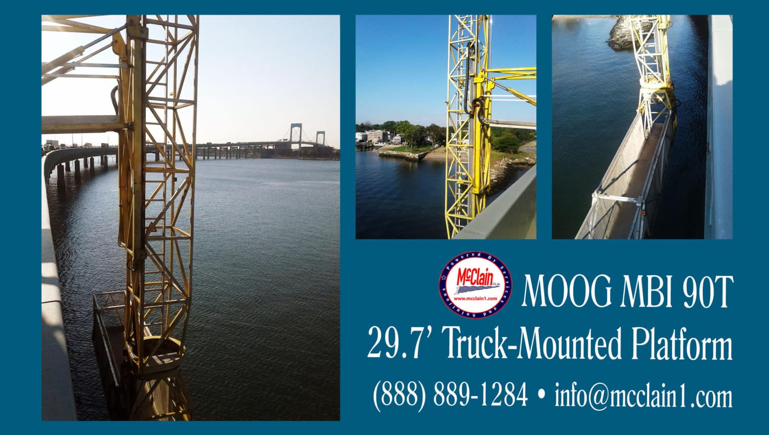 MOOG MBI 90T Truck-Mounted Platform Unit | Underbridge and Aerial ...